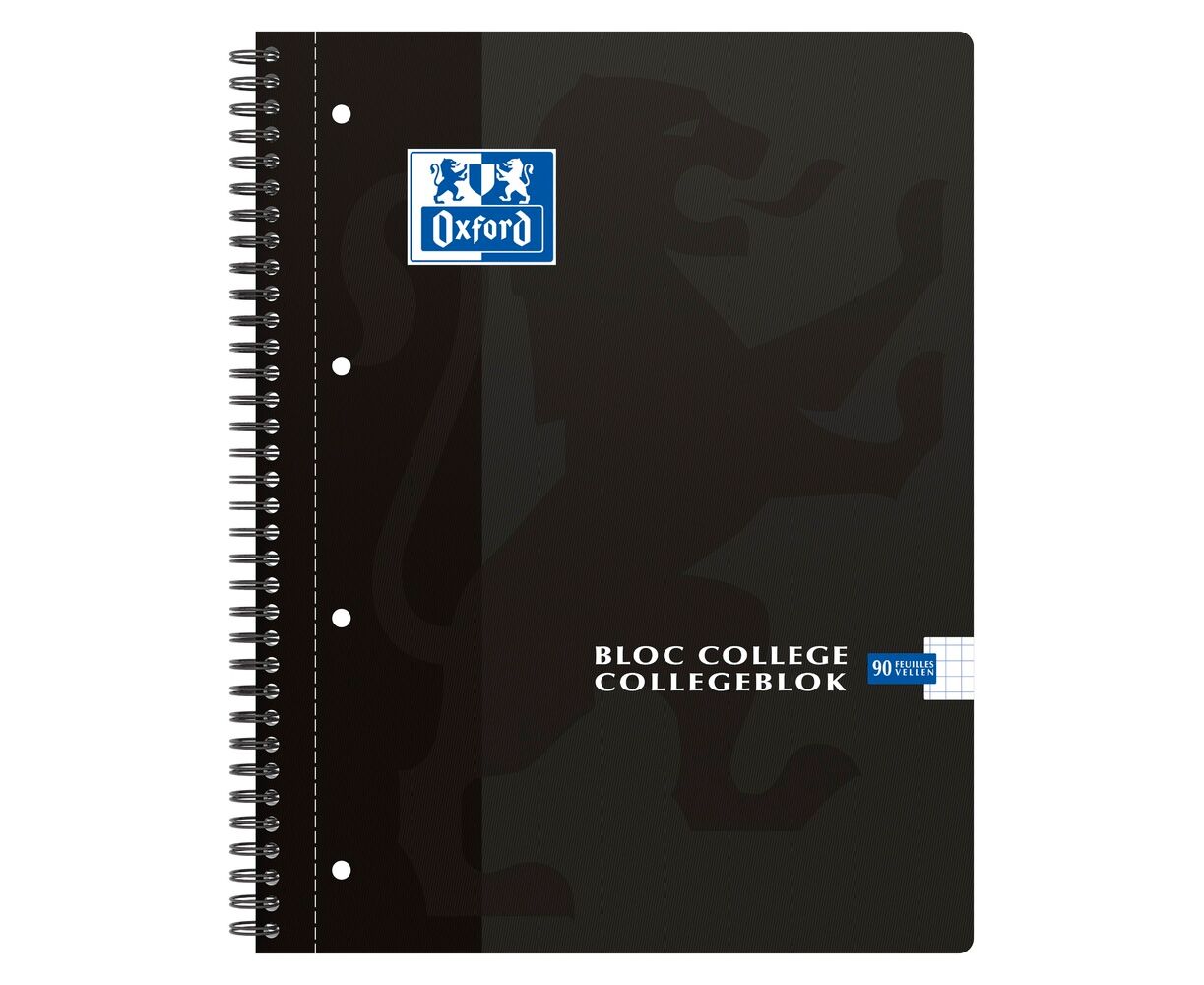 Caiet cu spirala dubla A4+, 90 file, matematica, OXFORD School Collegebook la 33,63Lei - Roveli.ro